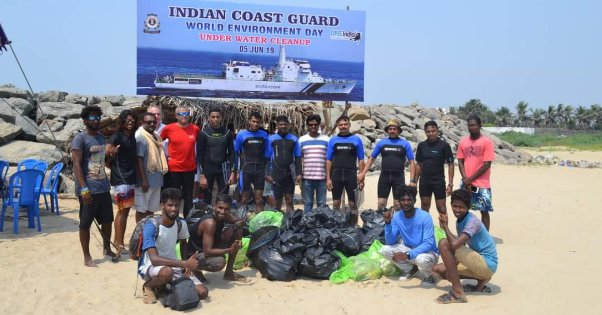 A Chennai Man Dedicated His Life Cleaning the Marine Waste - BleedGreen